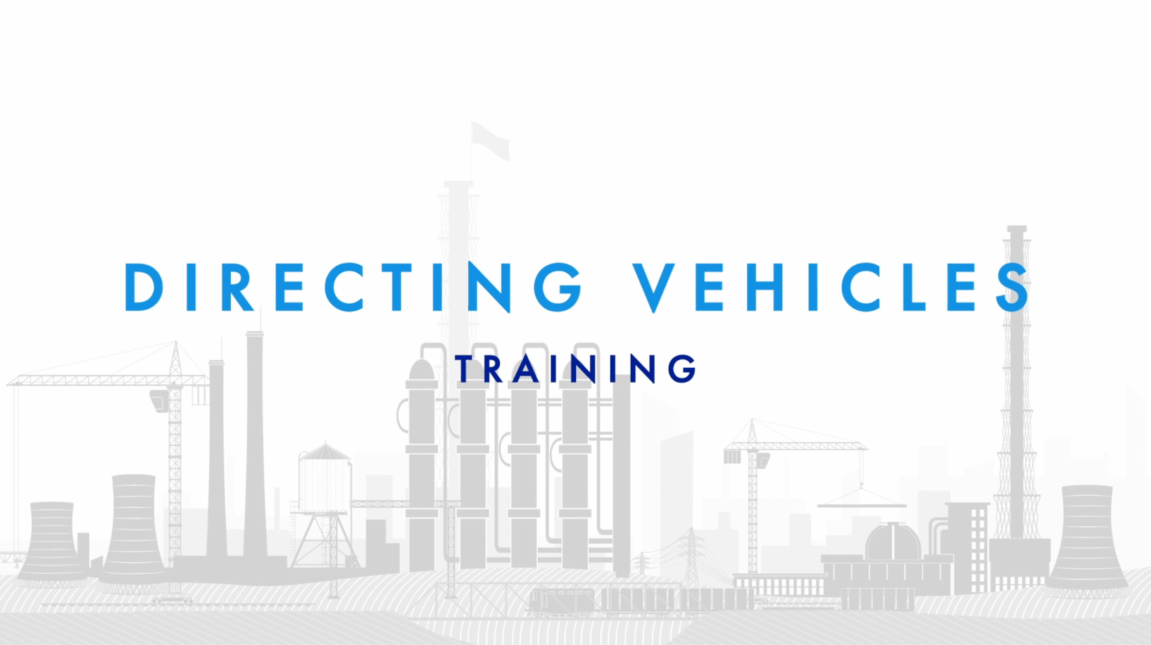 Directing Vehicles – Avenge Energy Services Employee Training